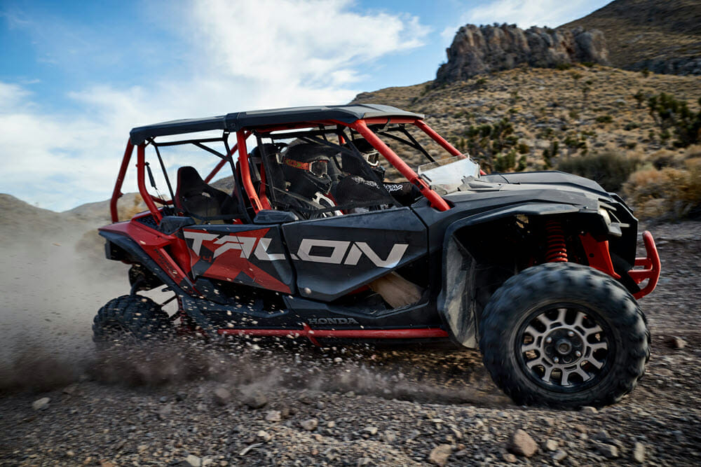 2020 Honda Talon 1000X-4 and Talon 1000X-4 Live Valve Driving ...