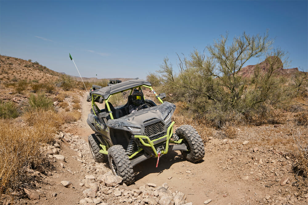 Poker Running in the Kawasaki KRX 1000 Trail Edition - UTV News